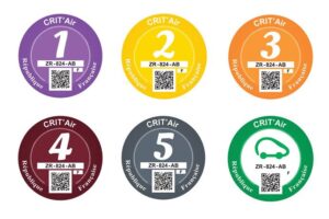 Buy your Crit Air sticker for France - Certificat qualité de l'air